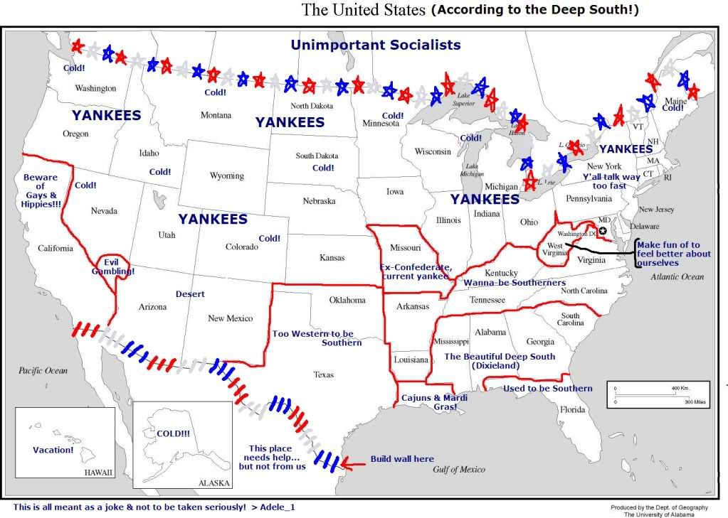 Map Of The South United States - United States Map