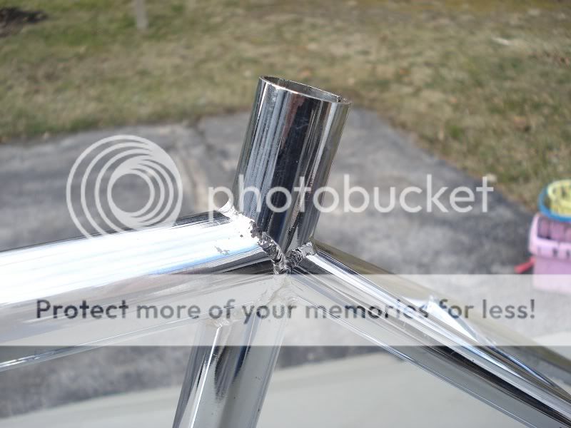 BMXmuseum.com For Sale / CW ZX Frame - Chrome